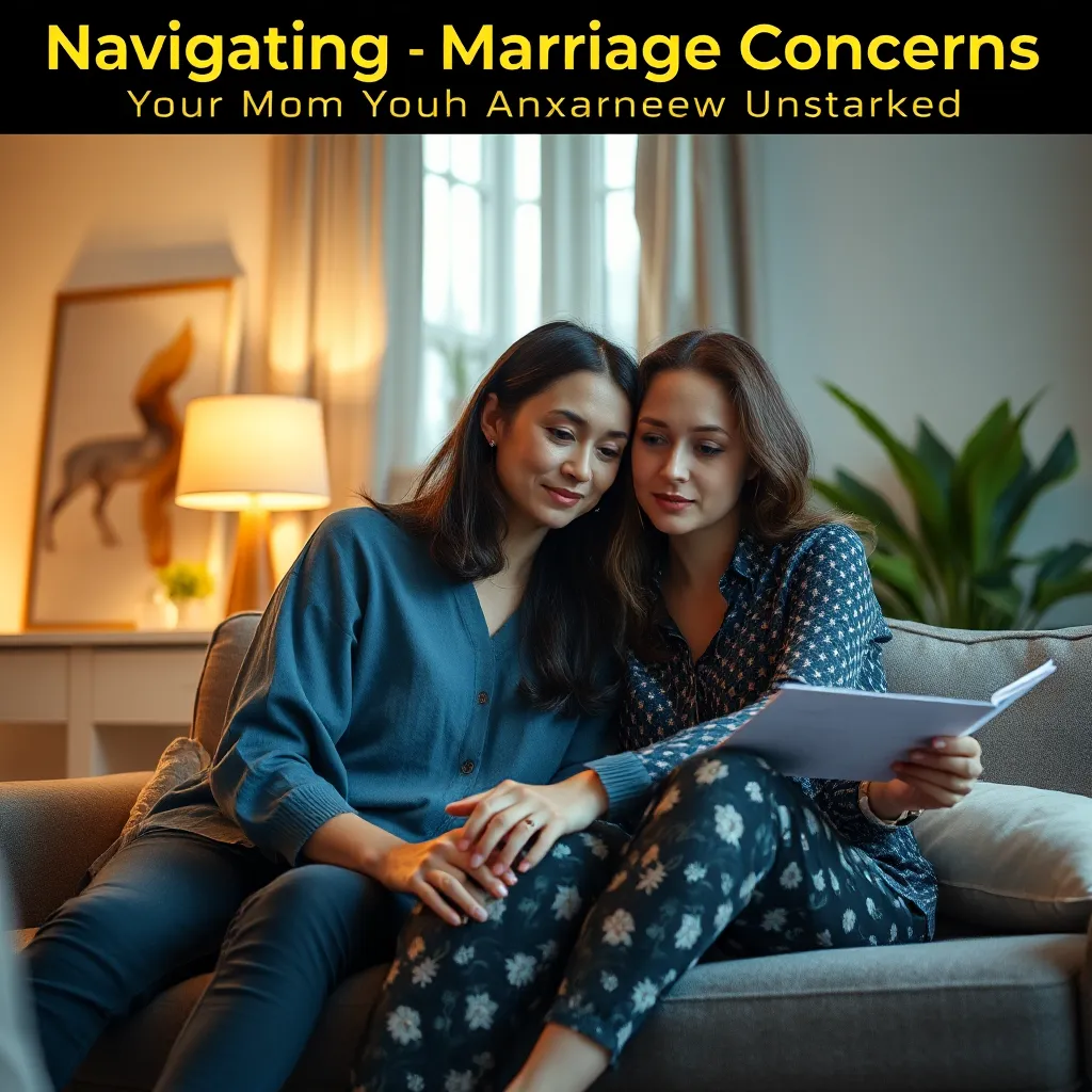 Navigating Marriage Concerns: Your Mom's Anxiety Unpacked : MysteryLores