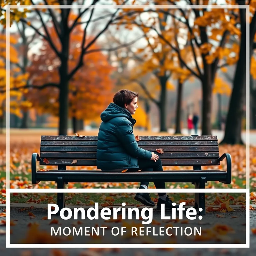 Pondering Life: A Moment of Reflection : MysteryLores