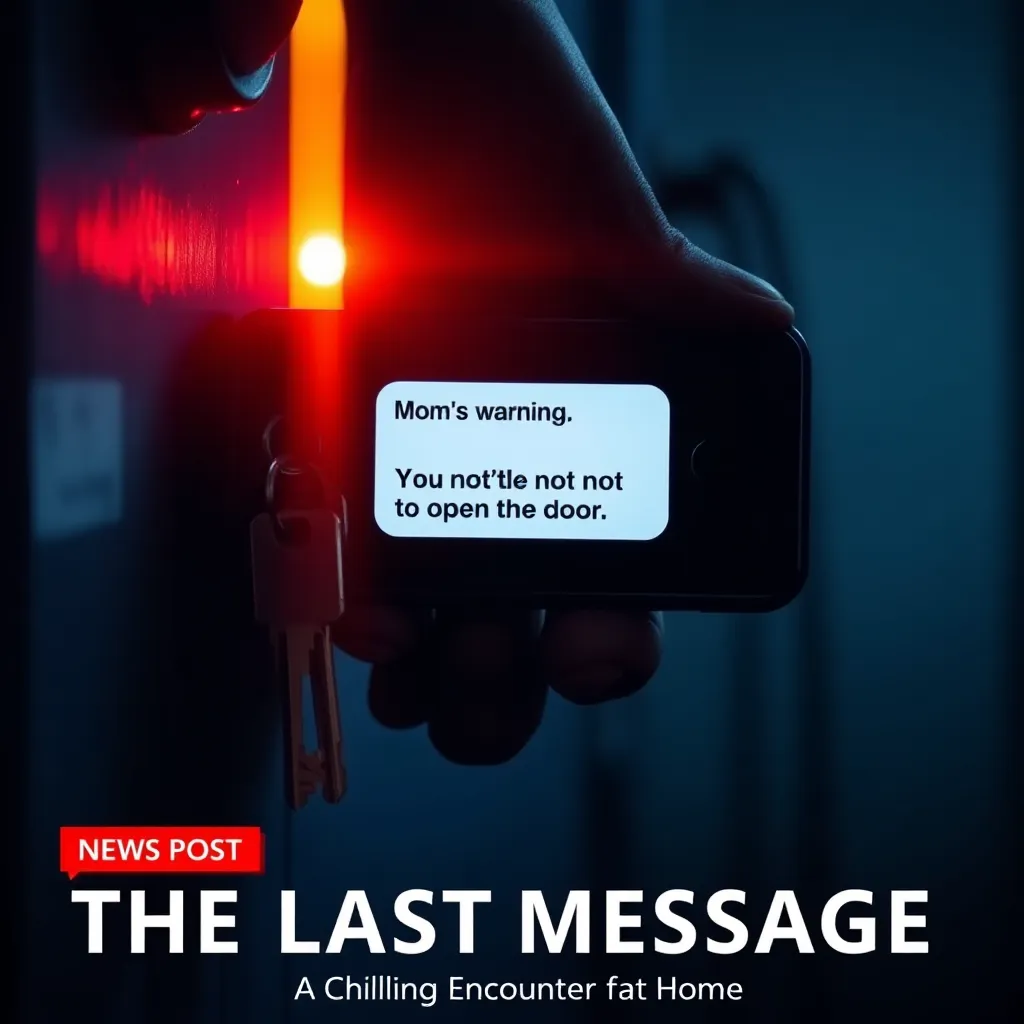 The Last Message: A Chilling Encounter at Home : MysteryLores