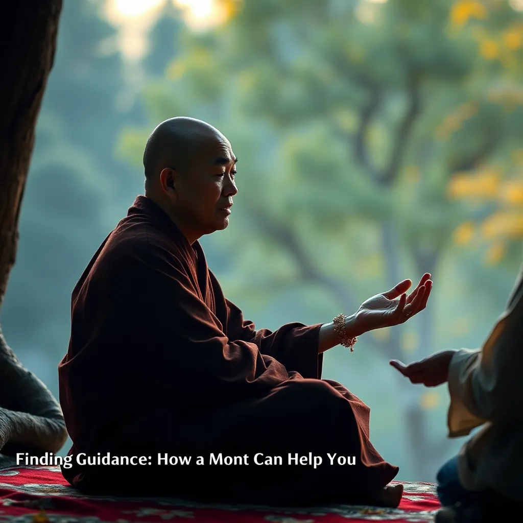 Finding Guidance: How a Monk Can Help You : MysteryLores