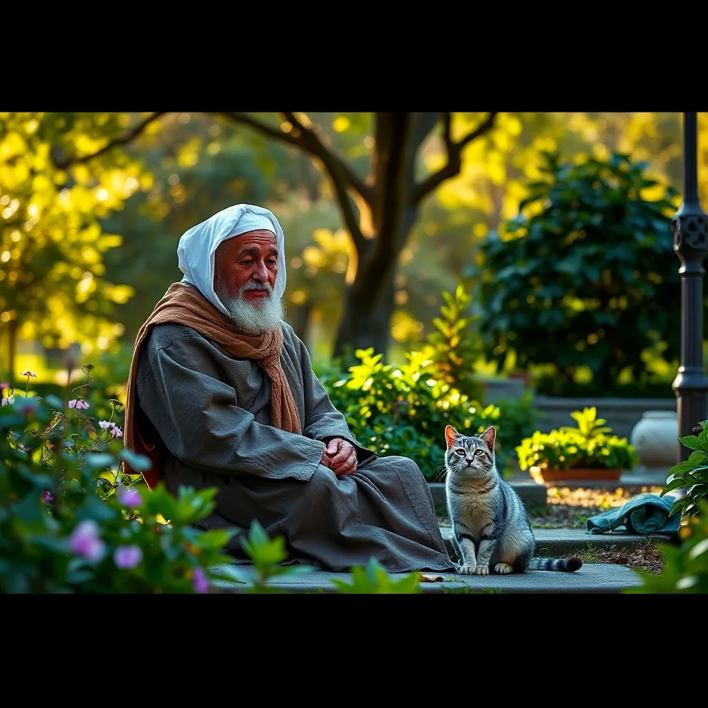 The Monk and the Cat: A Parable of Distraction and Life : MysteryLores