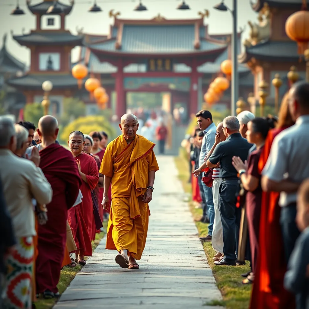 How to Show Proper Respect for Monks During Walk of Peace : MysteryLores