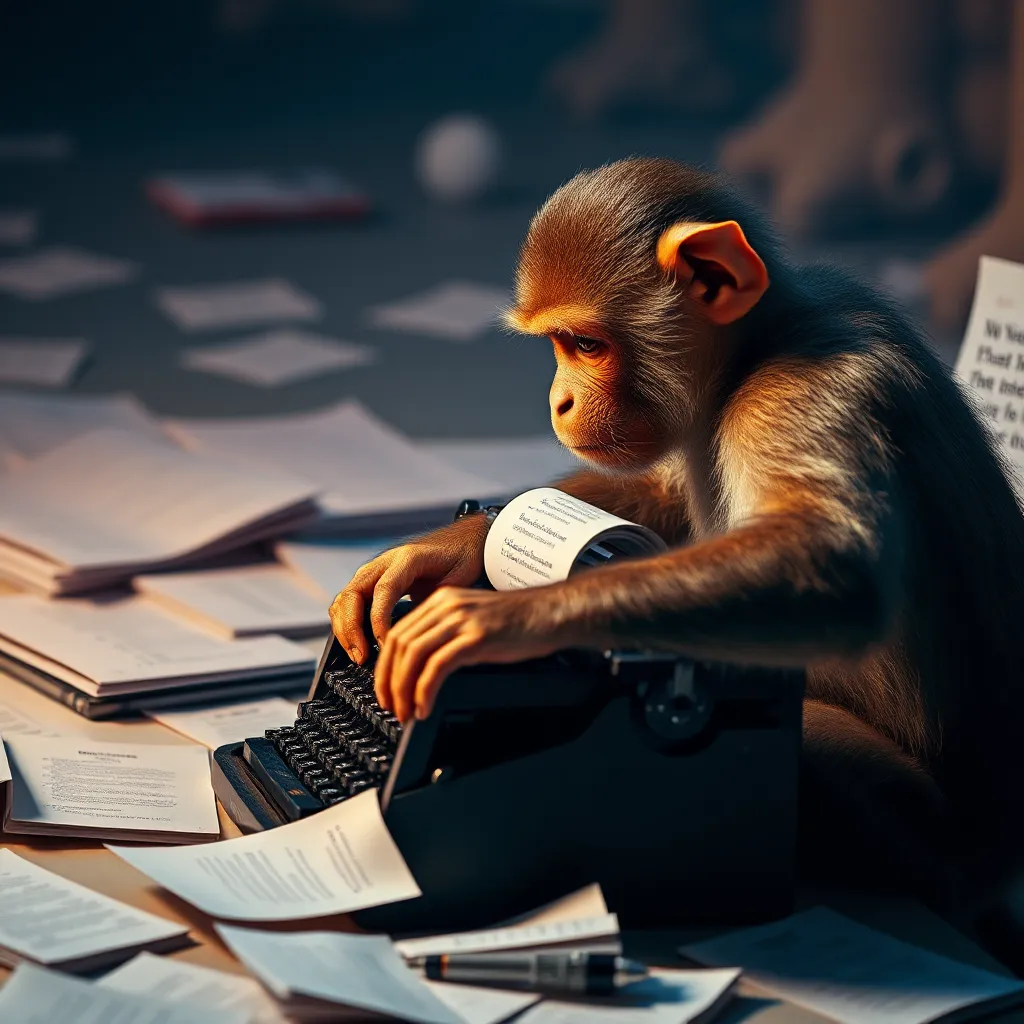 Could Infinite Monkeys Actually Write Shakespeare's Works? : MysteryLores