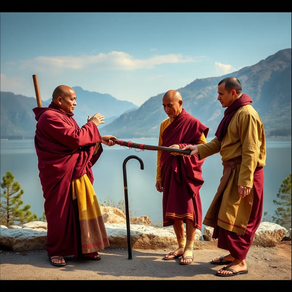 Journey with Traveling Monks: A 2000-Mile Encounter : MysteryLores