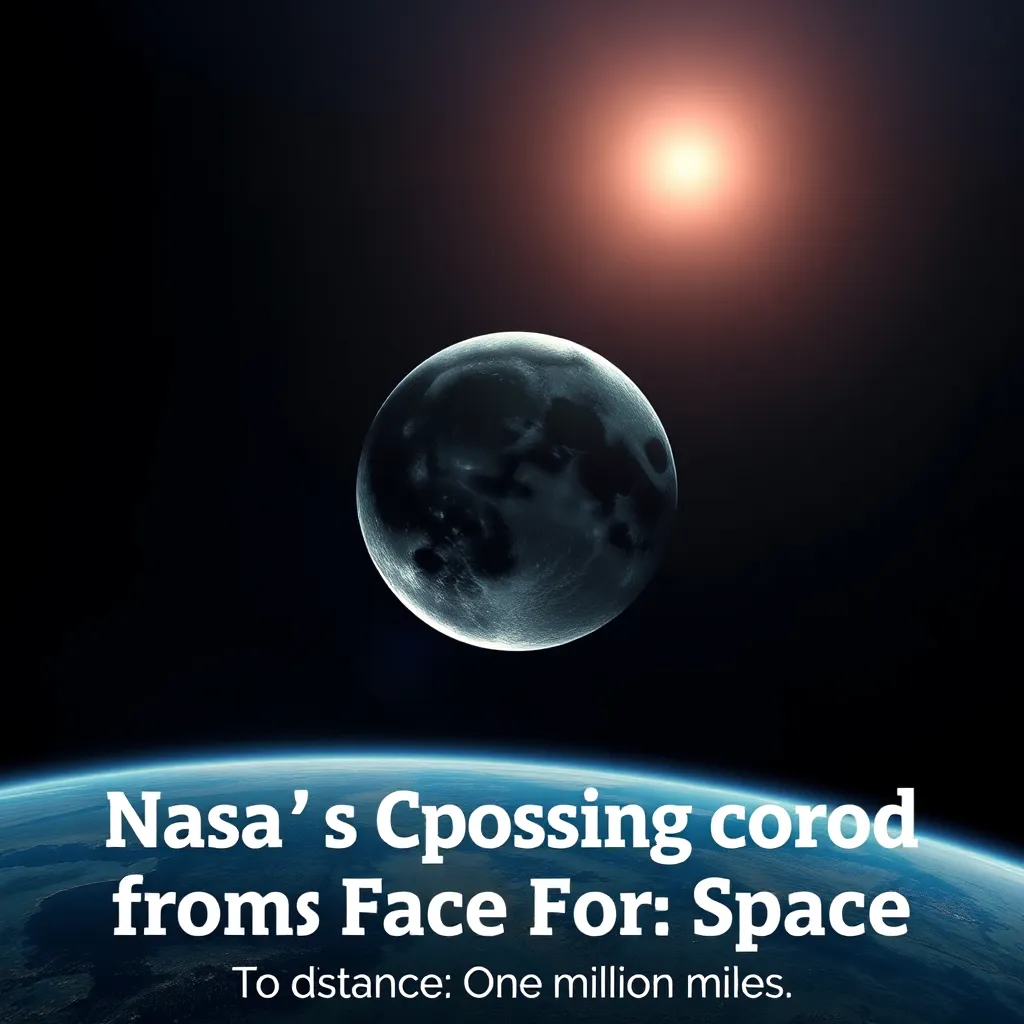 NASA's Stunning Photo: Moon Crosses Earth's Face from Space : MysteryLores