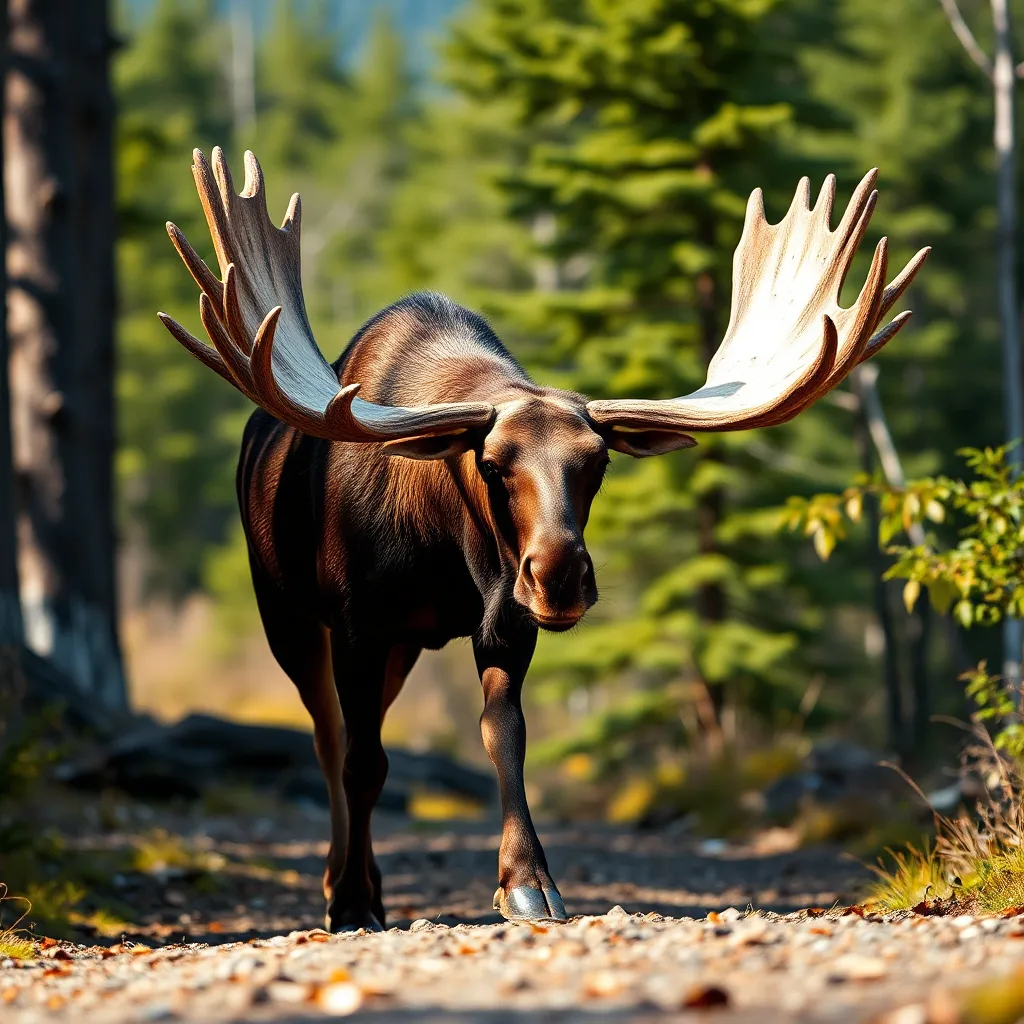 Brain Worm Parasites Causing Moose to Stagger : MysteryLores