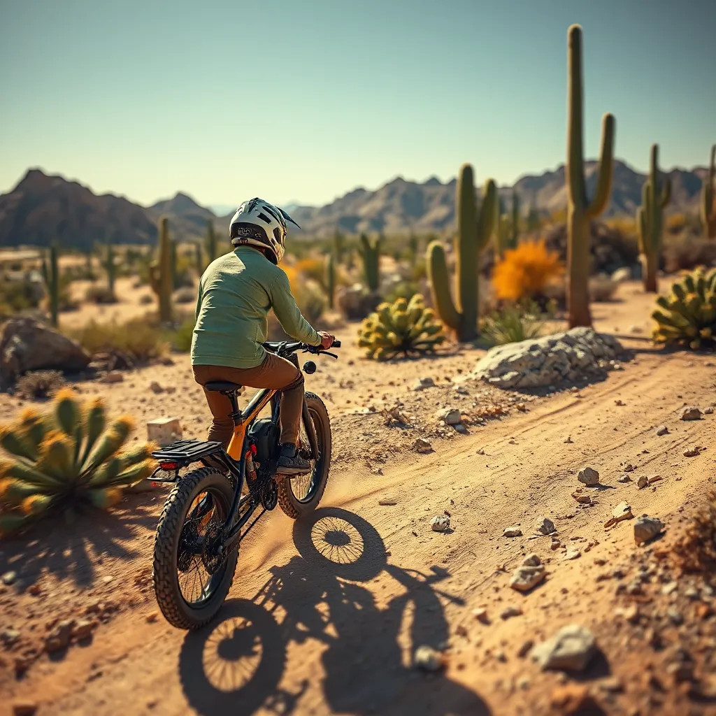 Building a Motorized Bicycle: A Wild Ride in the Desert : MysteryLores