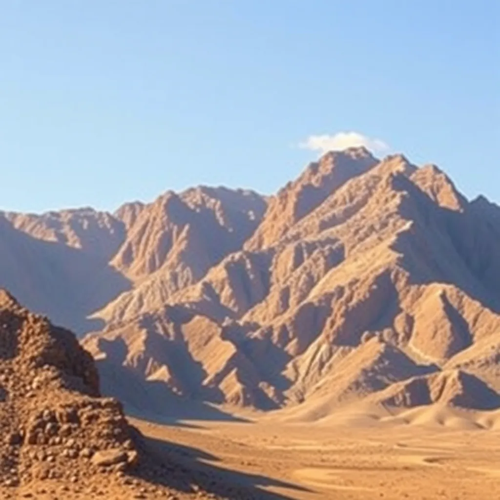 Exploring Biblical Mount Sinai: Jebel al-Lawz Details : MysteryLores
