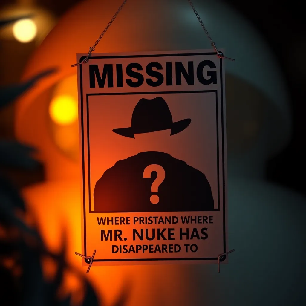 People Wonder Where Mr. Nuke Has Disappeared To : MysteryLores