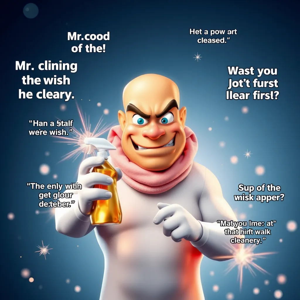 Exploring the Mr. Clean "Wish" Meme: A Fun Memory : MysteryLores