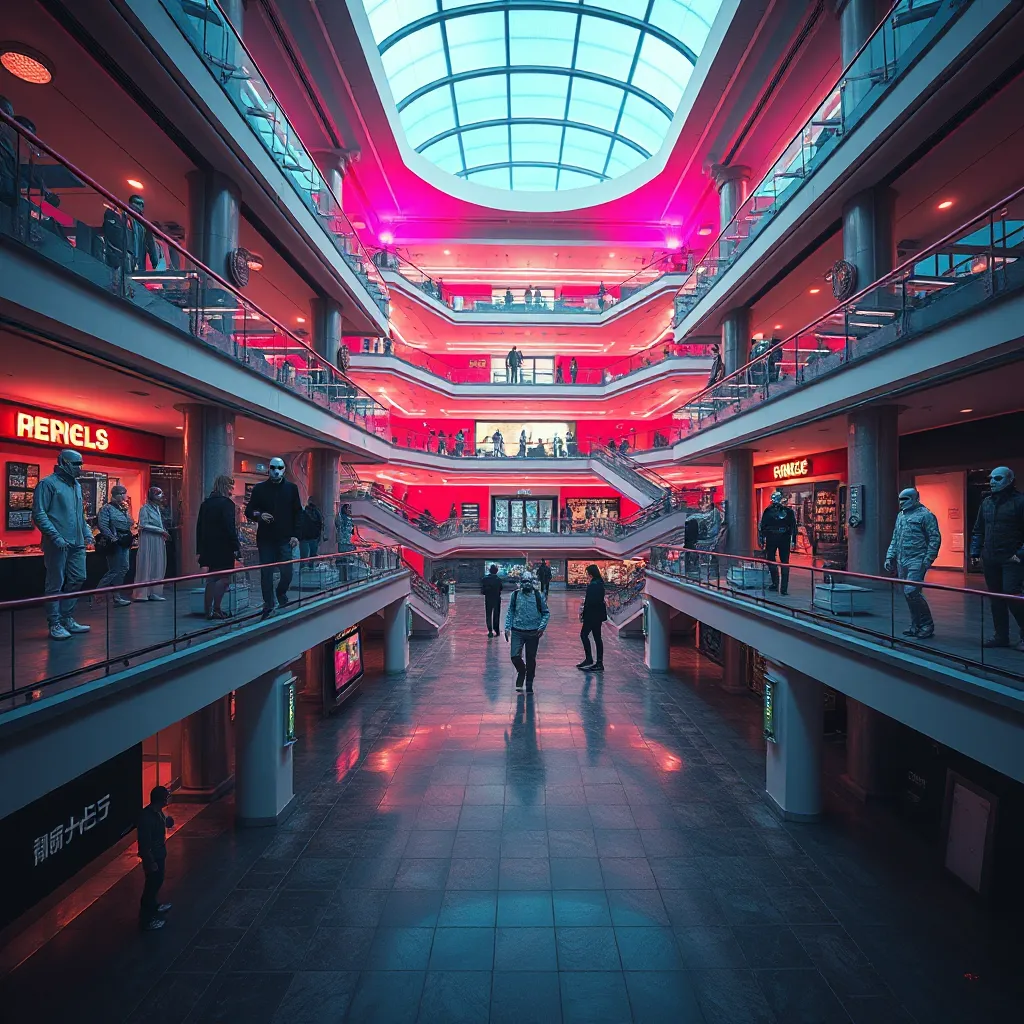 Exploring a Surreal Dream of a Multi-Floor Mall : MysteryLores