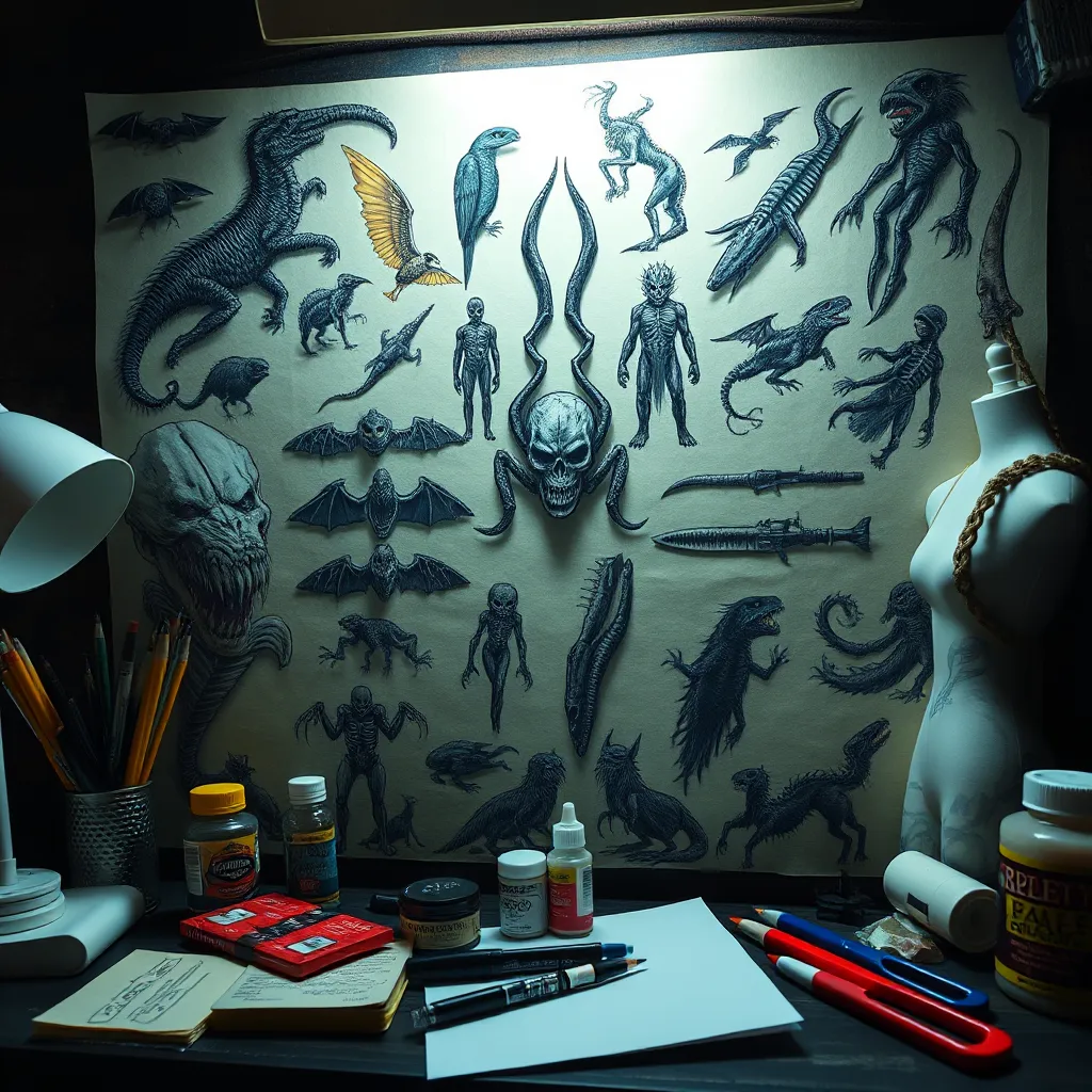 My Cryptid Murder Board Tattoos: A Unique Art Journey : MysteryLores