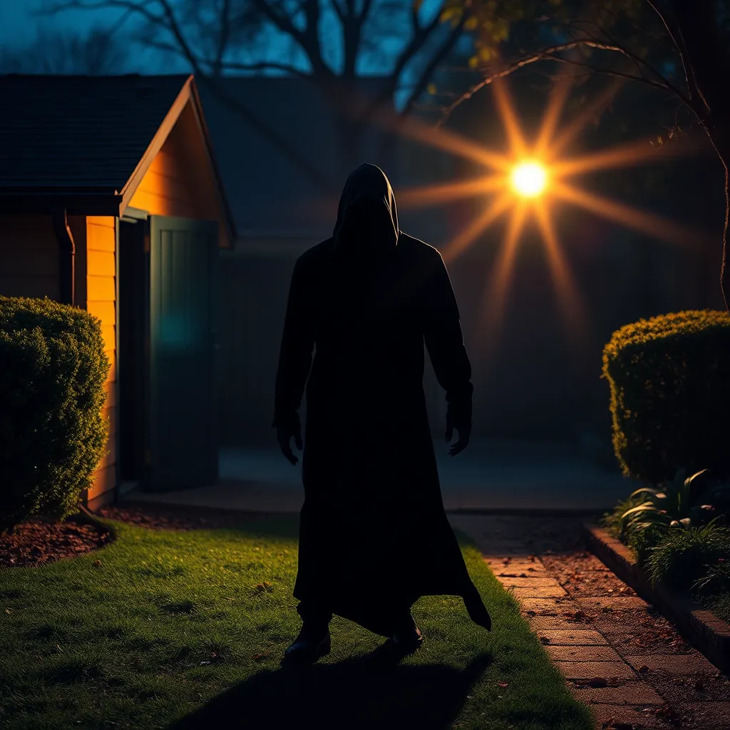 Creepy Encounter: Mysterious Figure Caught on Camera : MysteryLores