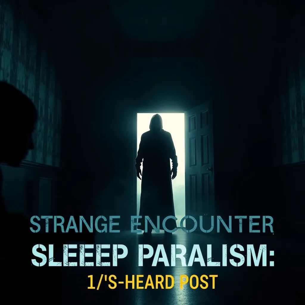 Strange Encounter During Sleep Paralysis: Unheard Voice : MysteryLores