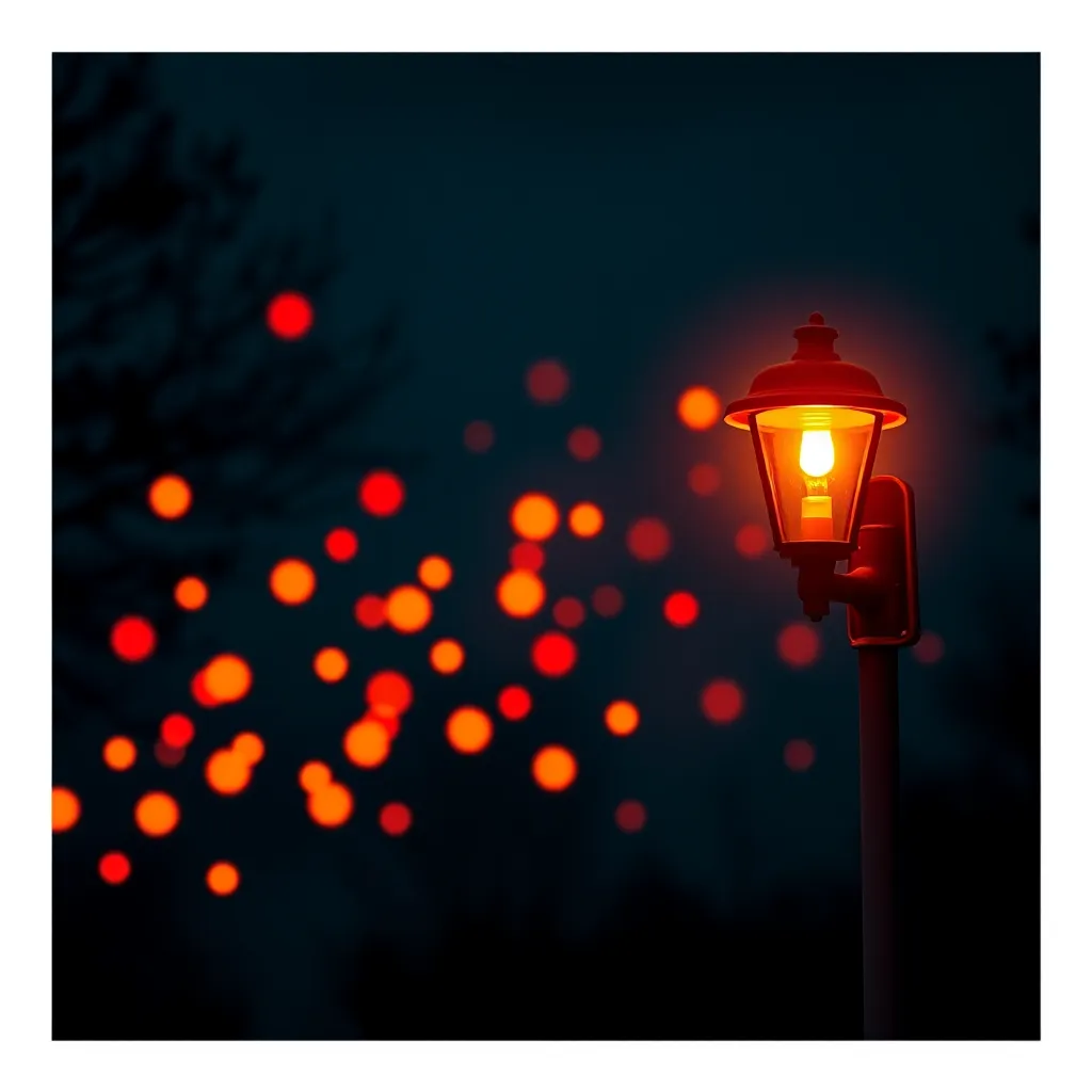 Orbs Stalking Me Near Streetlight Raises Eyebrows : MysteryLores