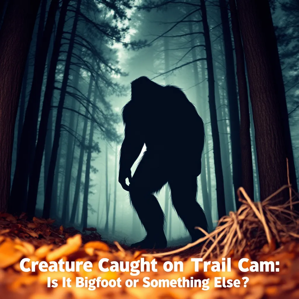 Creature Caught on Trail Cam: Is It Bigfoot or Something Else ...