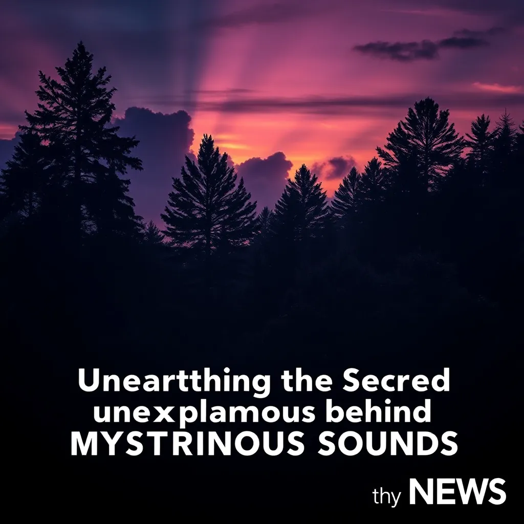 Unearthing the Secrets Behind Mysterious Sounds : MysteryLores