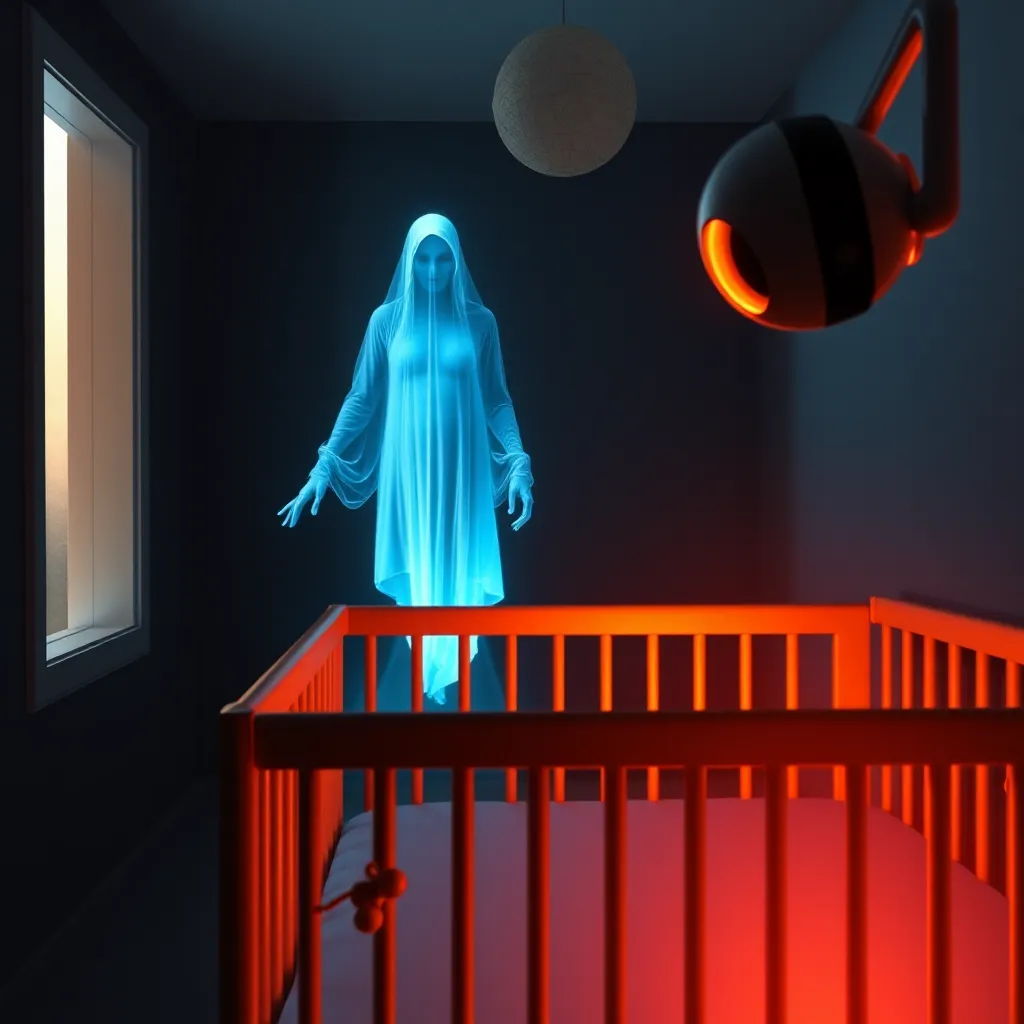 Haunting Experience: Baby Monitor Captures Mysterious Figure : MysteryLores