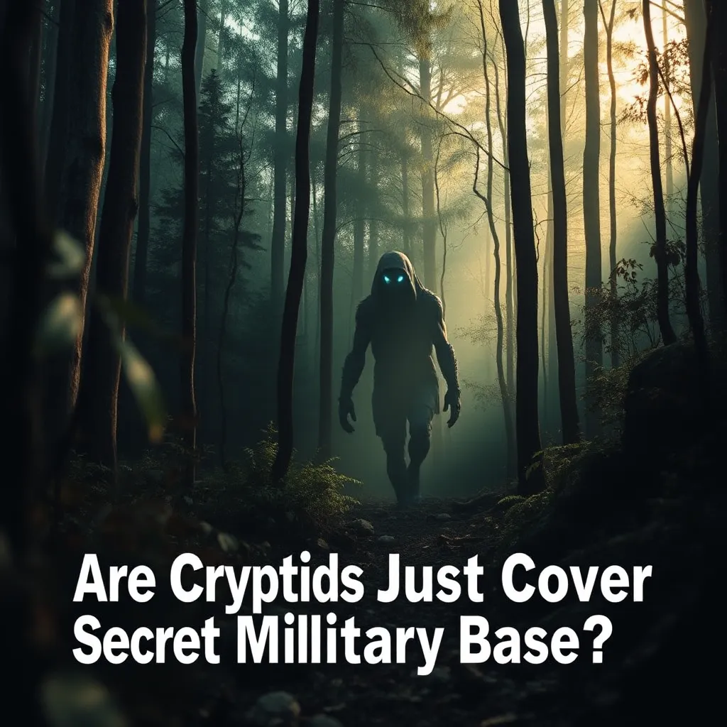 Are Cryptids Just Cover for Secret Military Bases? : MysteryLores