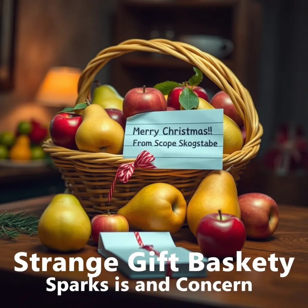 Strange Gift Basket Delivery Sparks Curiosity and Concern : MysteryLores