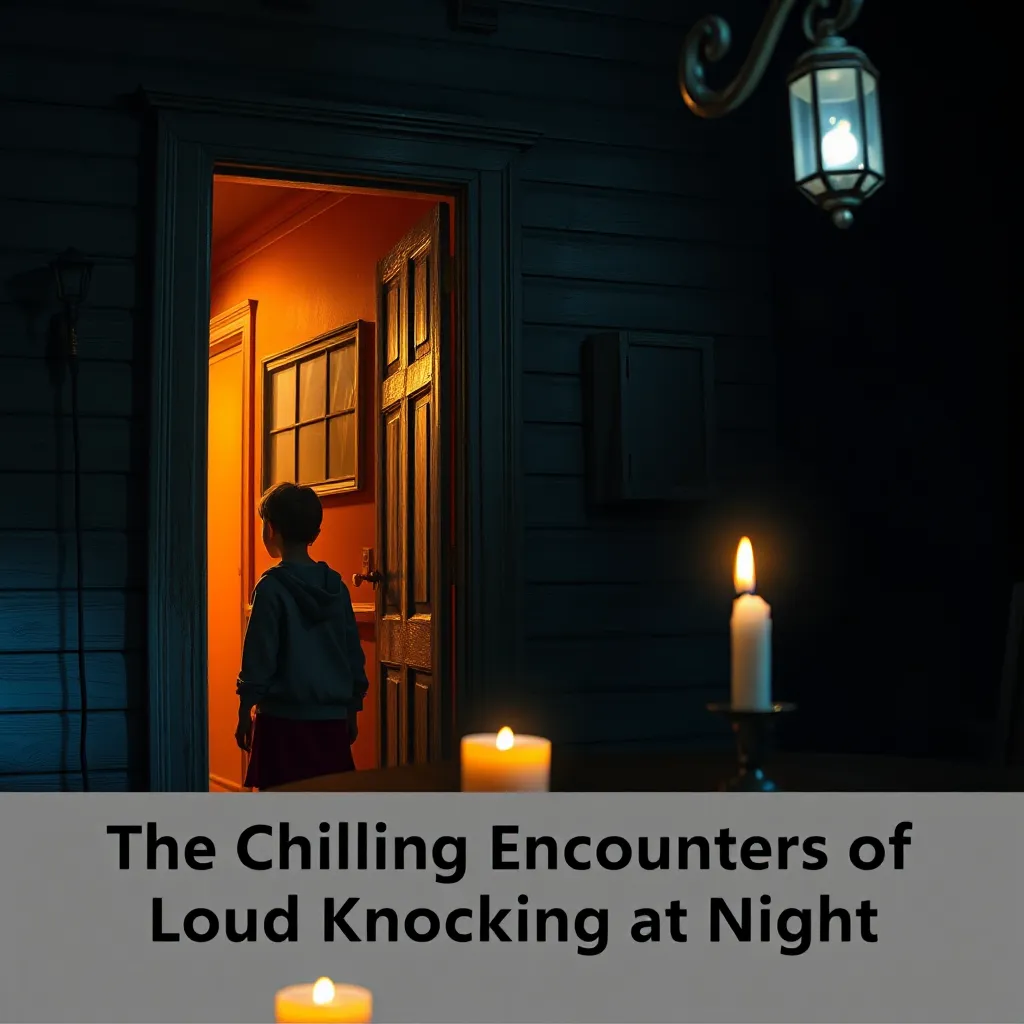 The Chilling Encounters of Loud Knocking at Night : MysteryLores