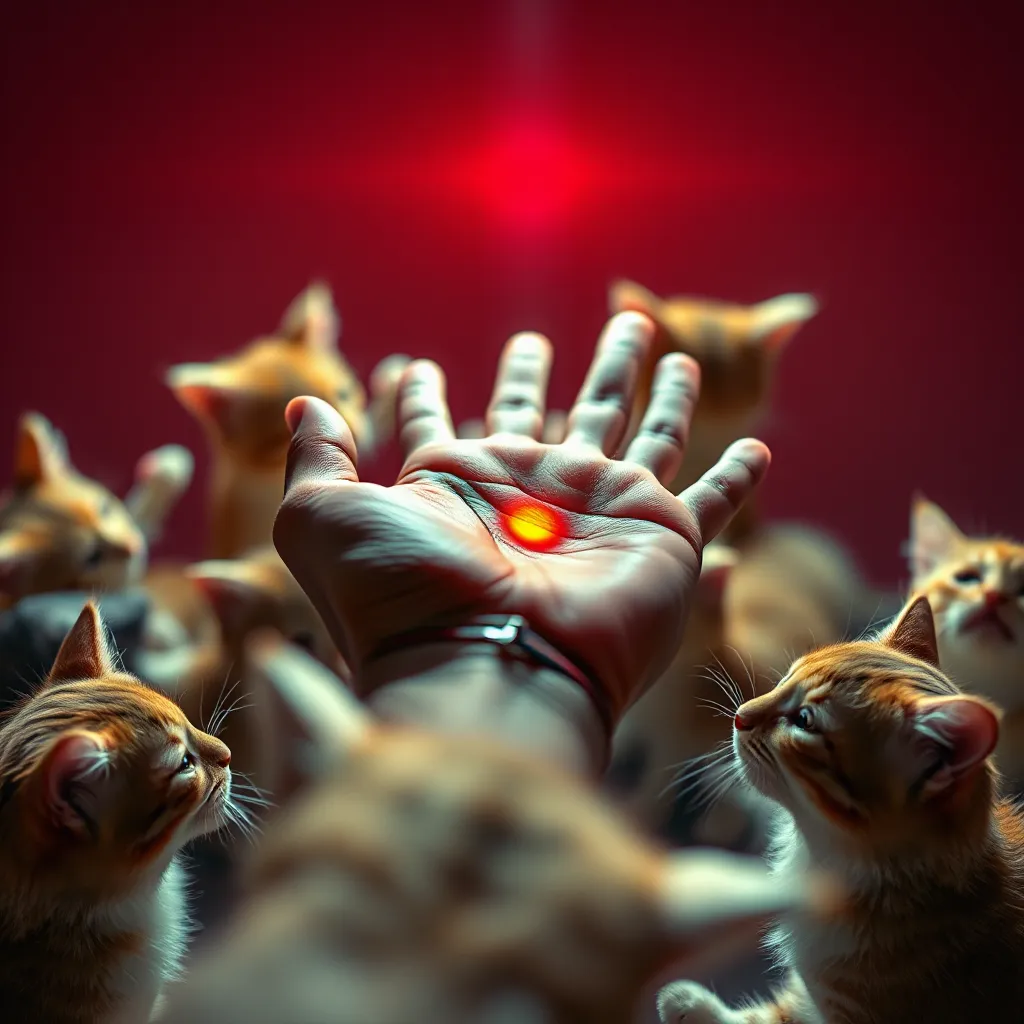 Curious Case of the Vanishing Red Dot on My Hand : MysteryLores