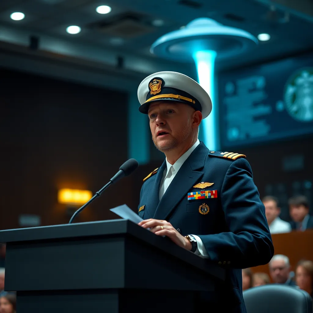 Navy Chief Alex Wiggins Testifies in UFO Hearing : MysteryLores