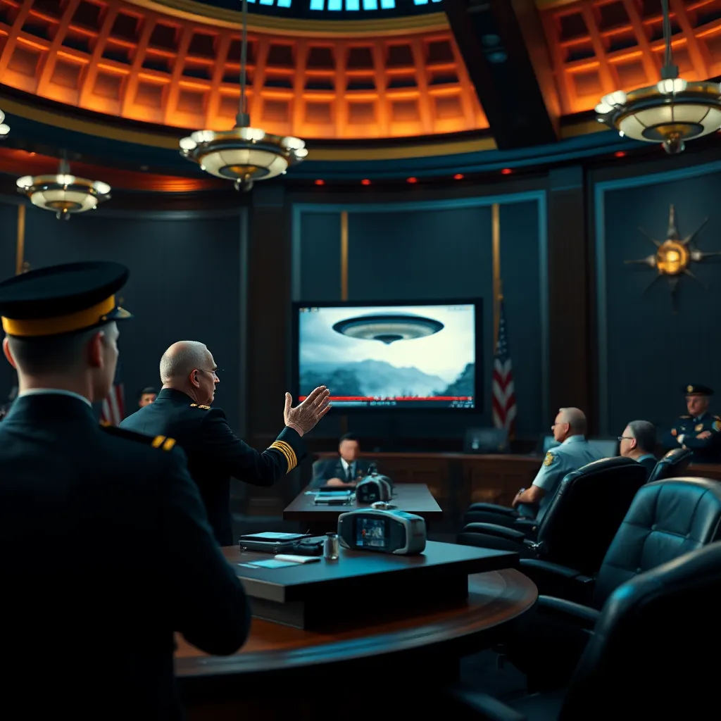 Navy Chief Shares 2023 Tic Tac UFO Video Before Congress : MysteryLores