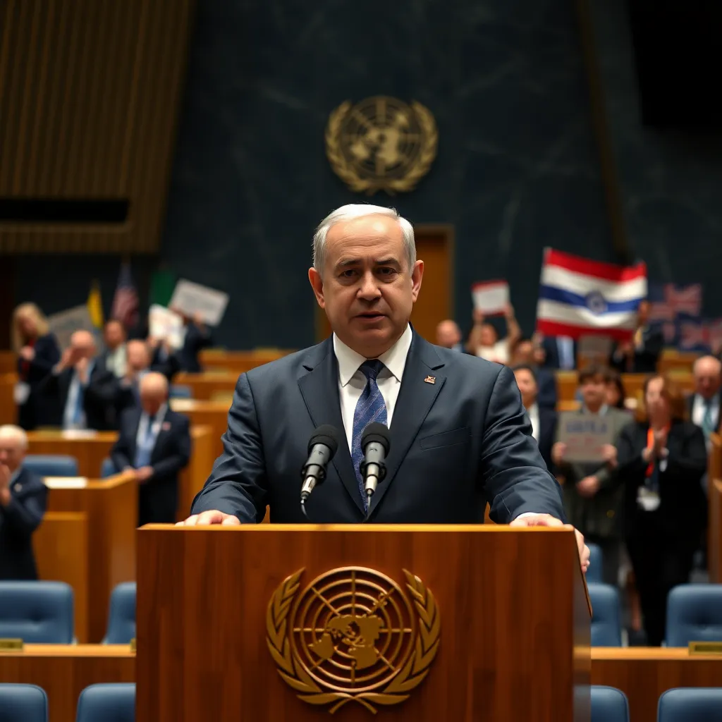 Netanyahu Faces U.N. Outrage: Delegates Walk Out During Speech ...