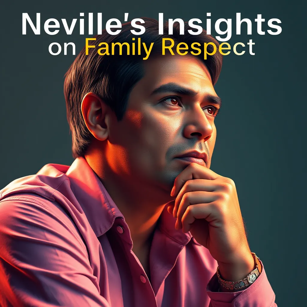 Neville's Insights on Honoring Parents Uncovered : MysteryLores