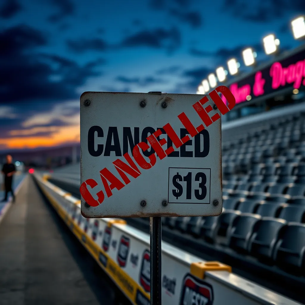New England Dragway Event Canceled: Refunds Issued : MysteryLores
