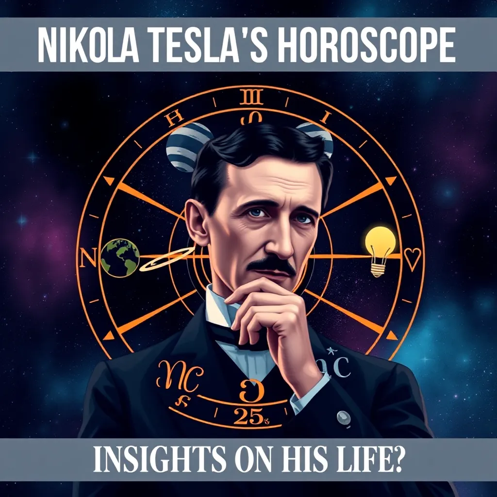 Exploring Nikola Tesla's Horoscope: Insights on His Life : MysteryLores