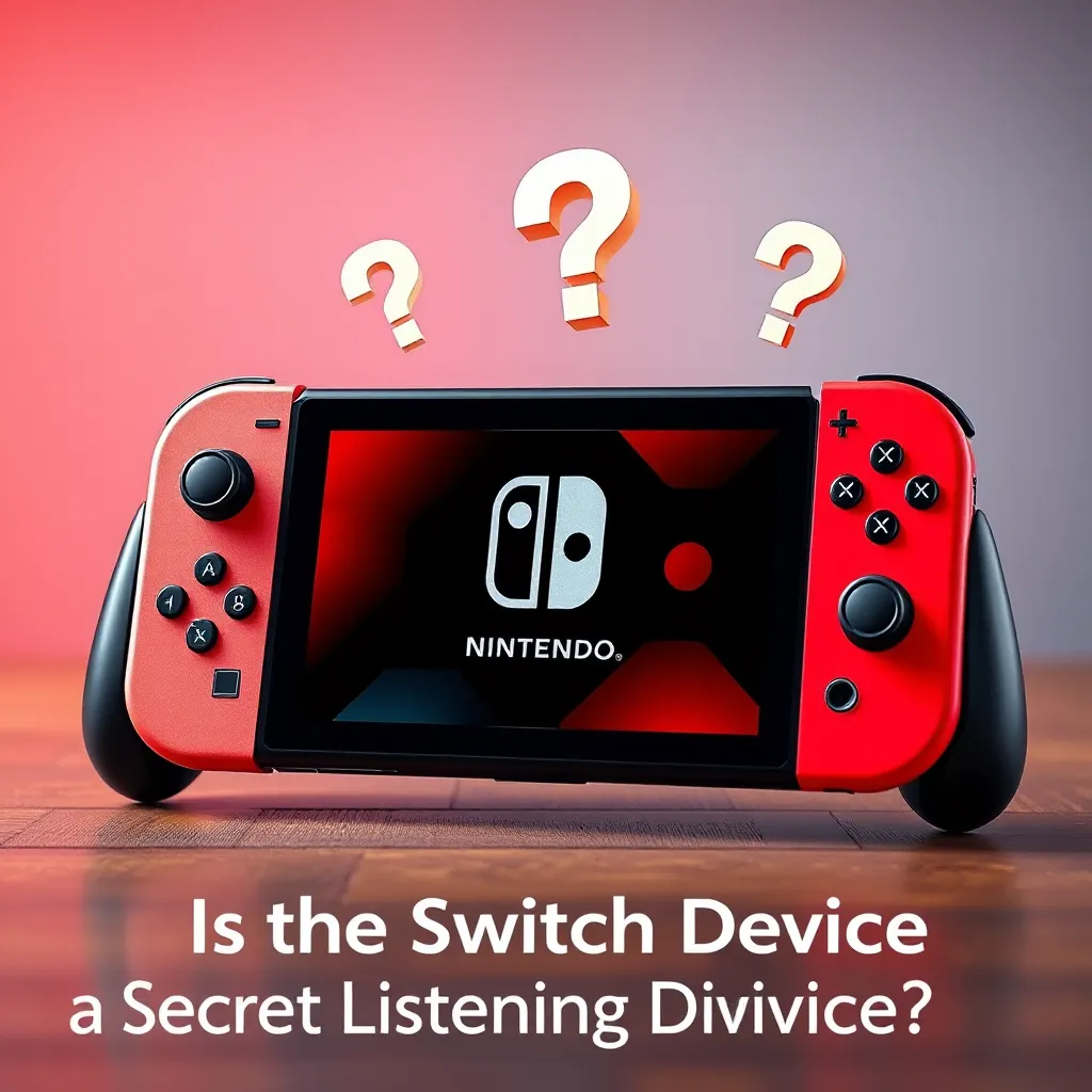 Is the Switch Console a Secret Listening Device? : MysteryLores
