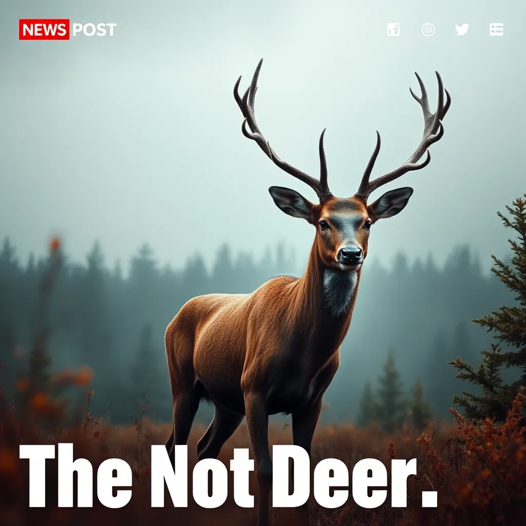 The Not Deer: A Deep Dive into This Viral Phenomenon : MysteryLores