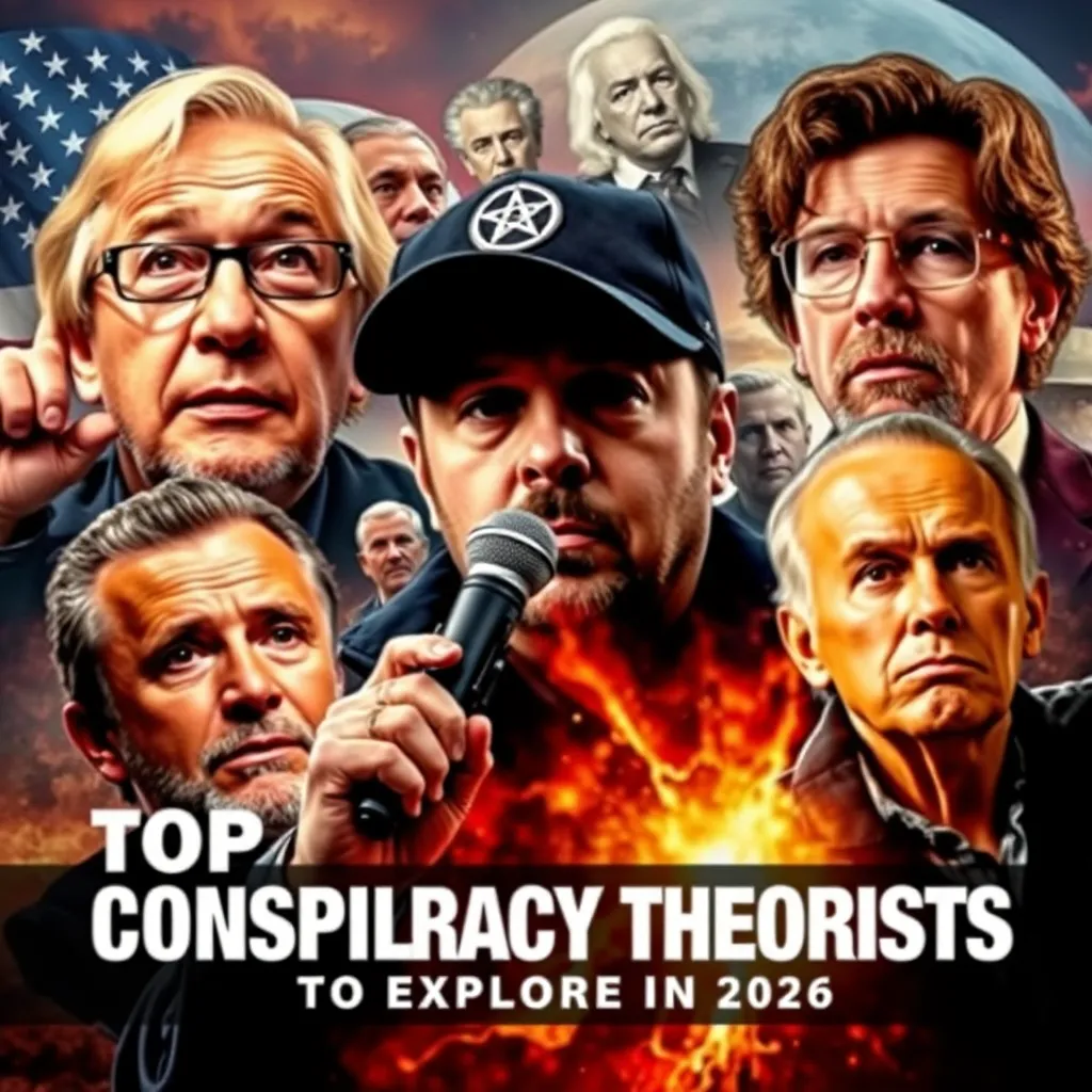 Top Conspiracy Theorists to Explore in 2026 : MysteryLores