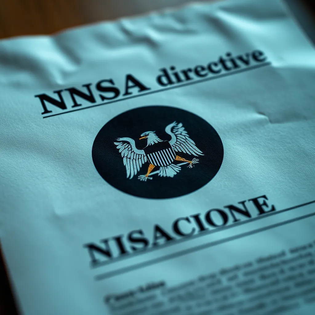 NSA's Hidden Directive Raises Questions on Agency's Purpose : MysteryLores