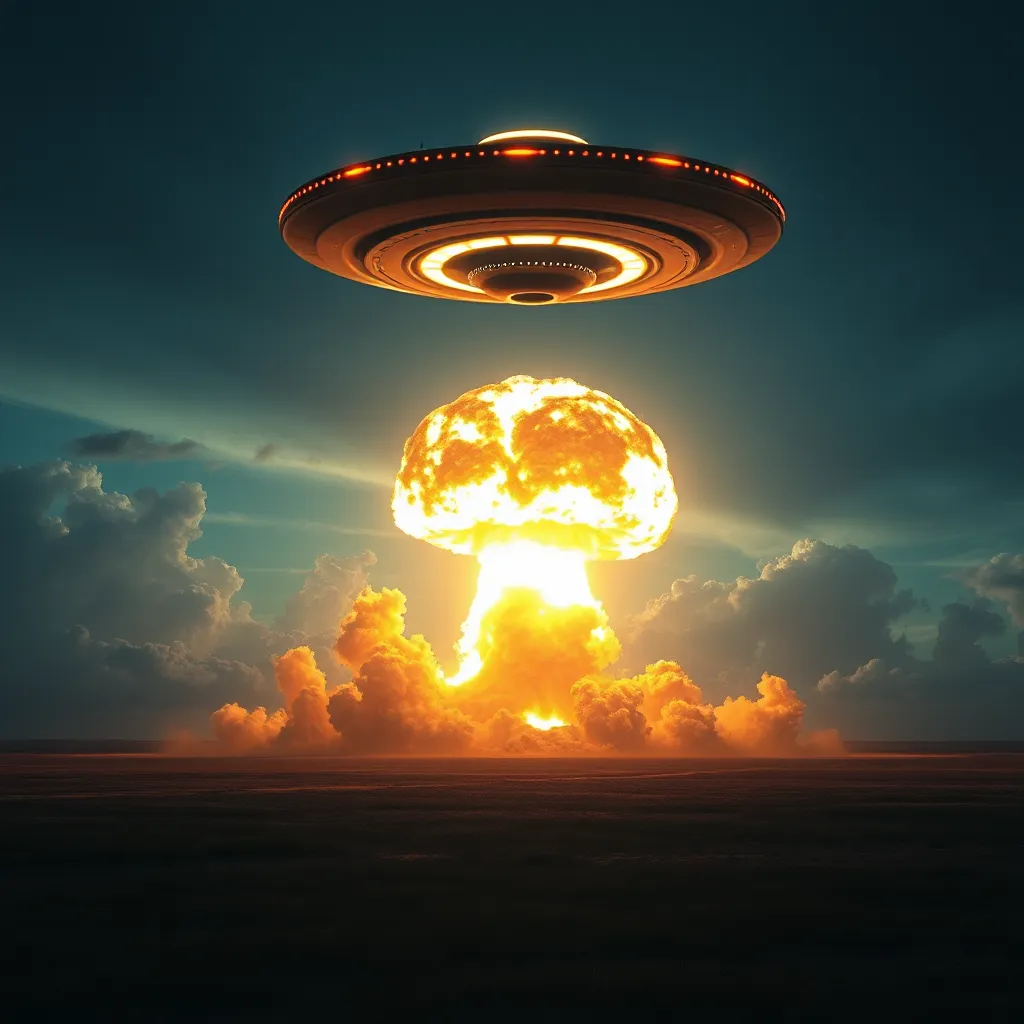 Did Bluegill Triple Prime Nuke Test Take Down a UFO? : MysteryLores