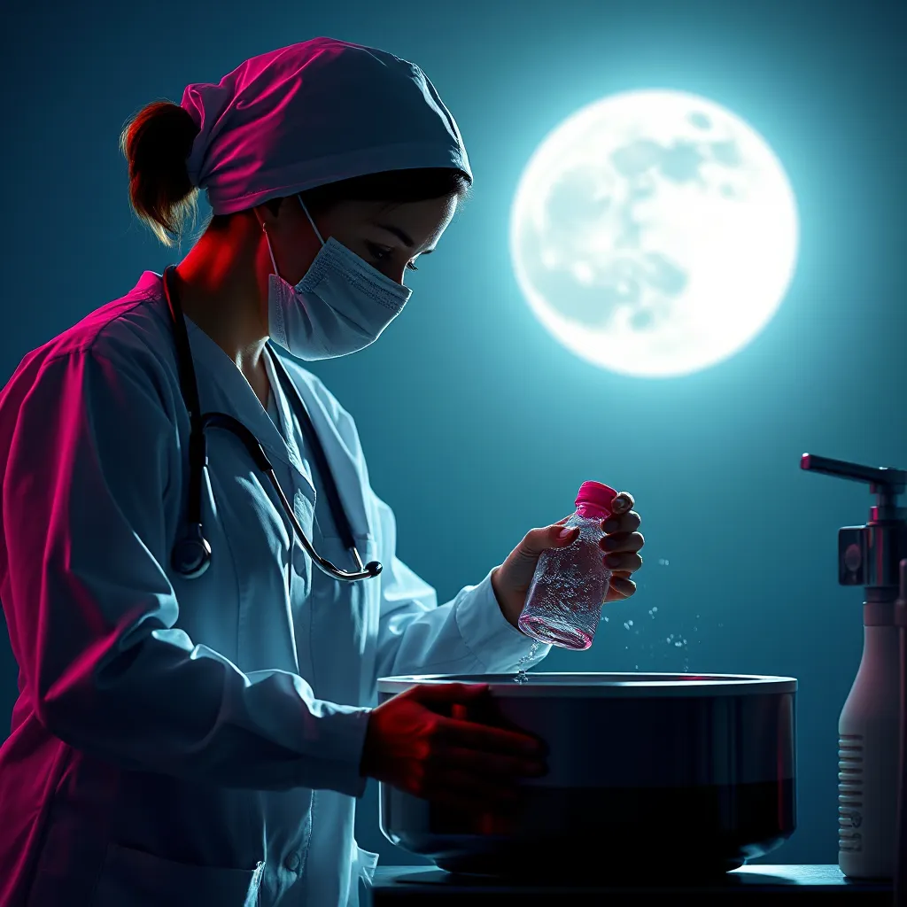 Exploring the Ritual of Creating Hospital Water on Full Moon : MysteryLores