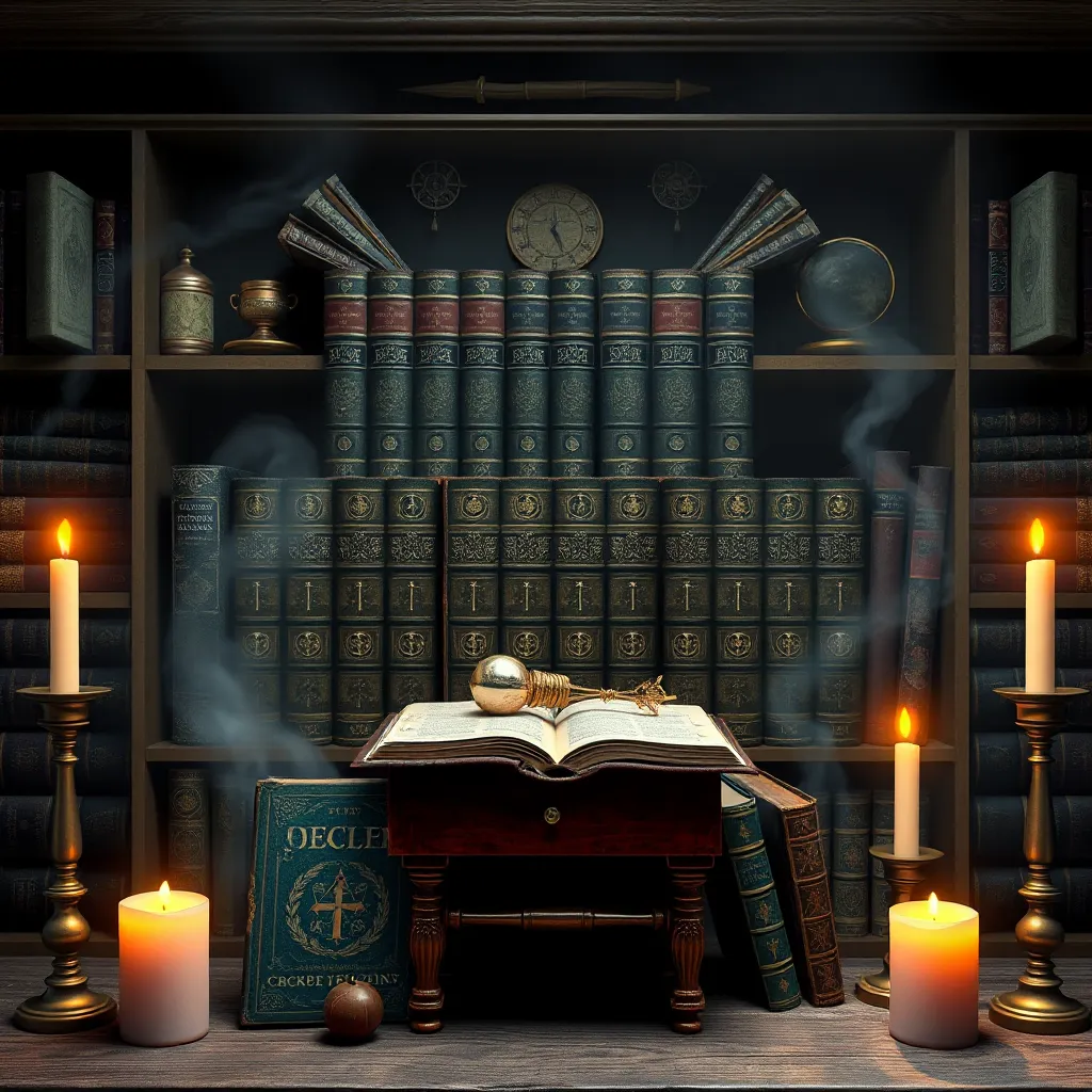 Explore a Loaded Library of Occult Books and Tools : MysteryLores
