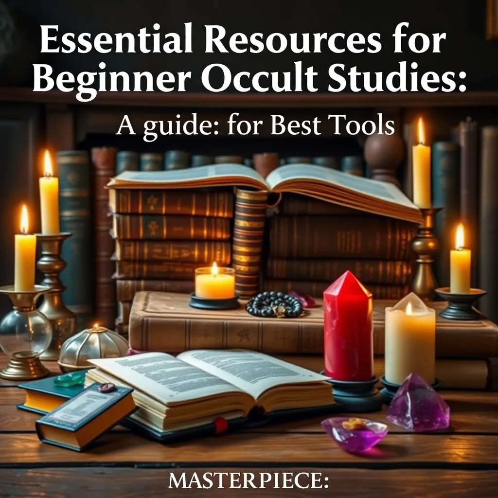 Essential Resources for Beginner Occult Studies: A Guide : MysteryLores