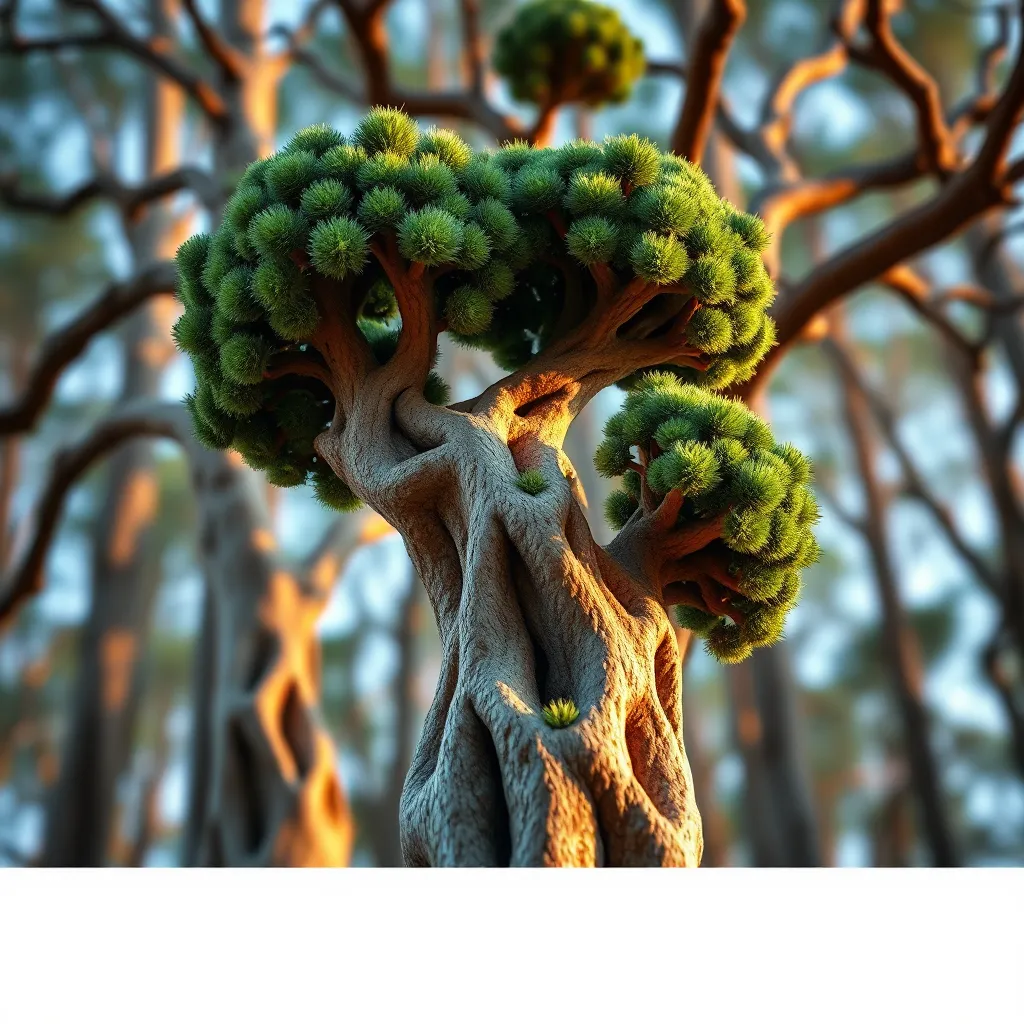 Exploring the Odd Tree Structure: Nature's Curiosities : MysteryLores