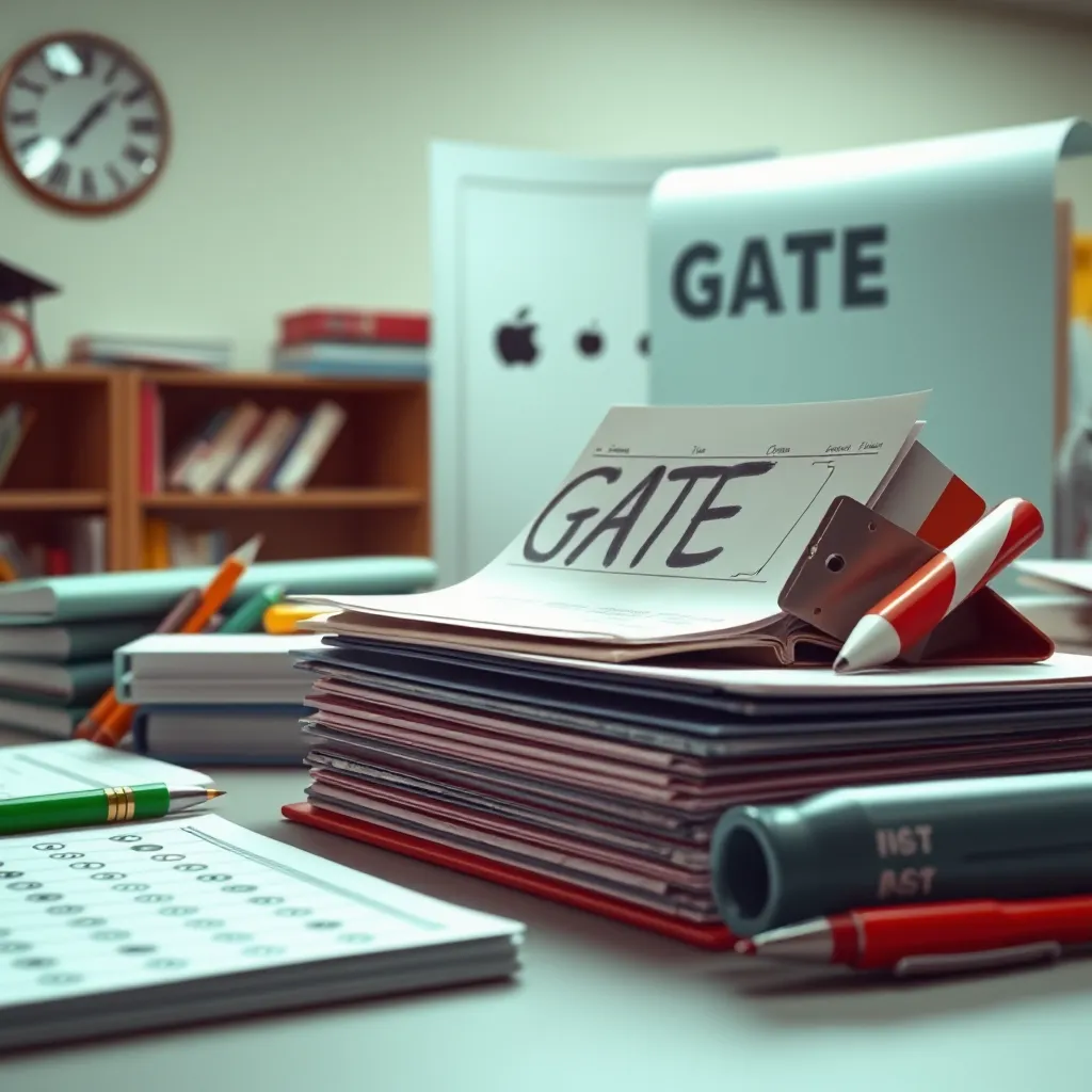Searching for GATE Testing Material Photos from the 80s : MysteryLores