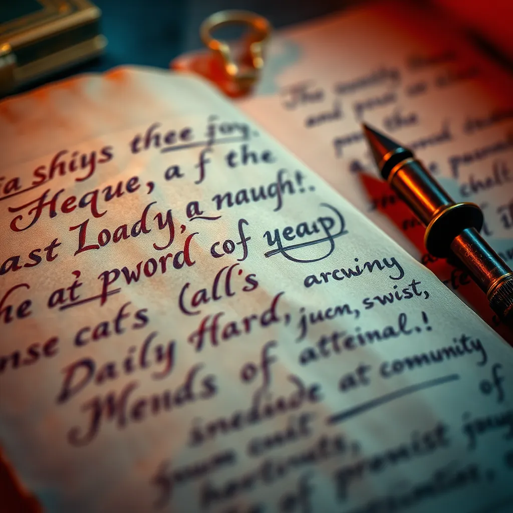 Need Help Identifying Mysterious Manuscript Script? : MysteryLores