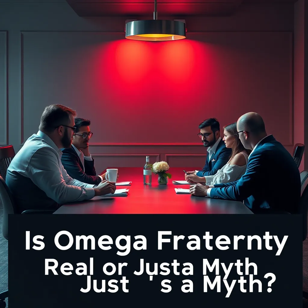 Is Omega Fraternity Real or Just a Myth? : MysteryLores