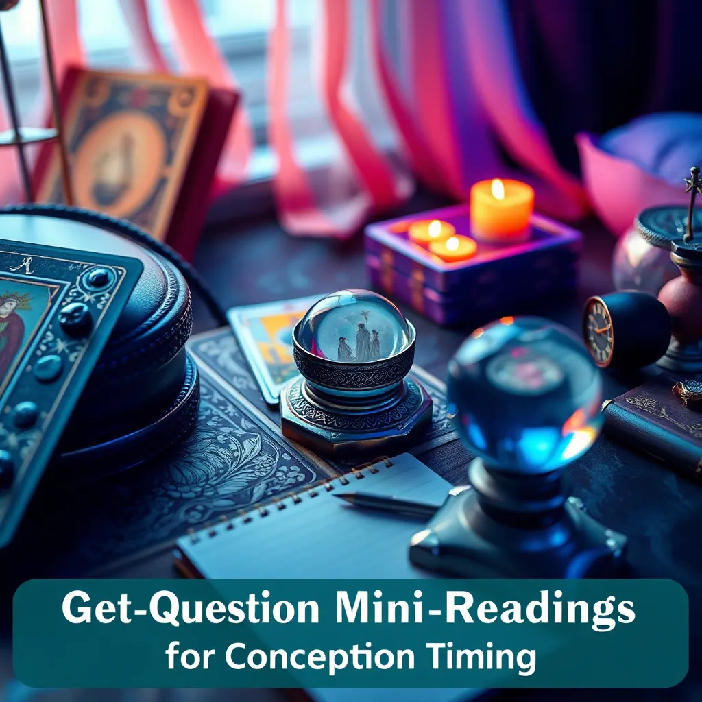 Get Your One Question Mini Readings for Conception Timing : MysteryLores