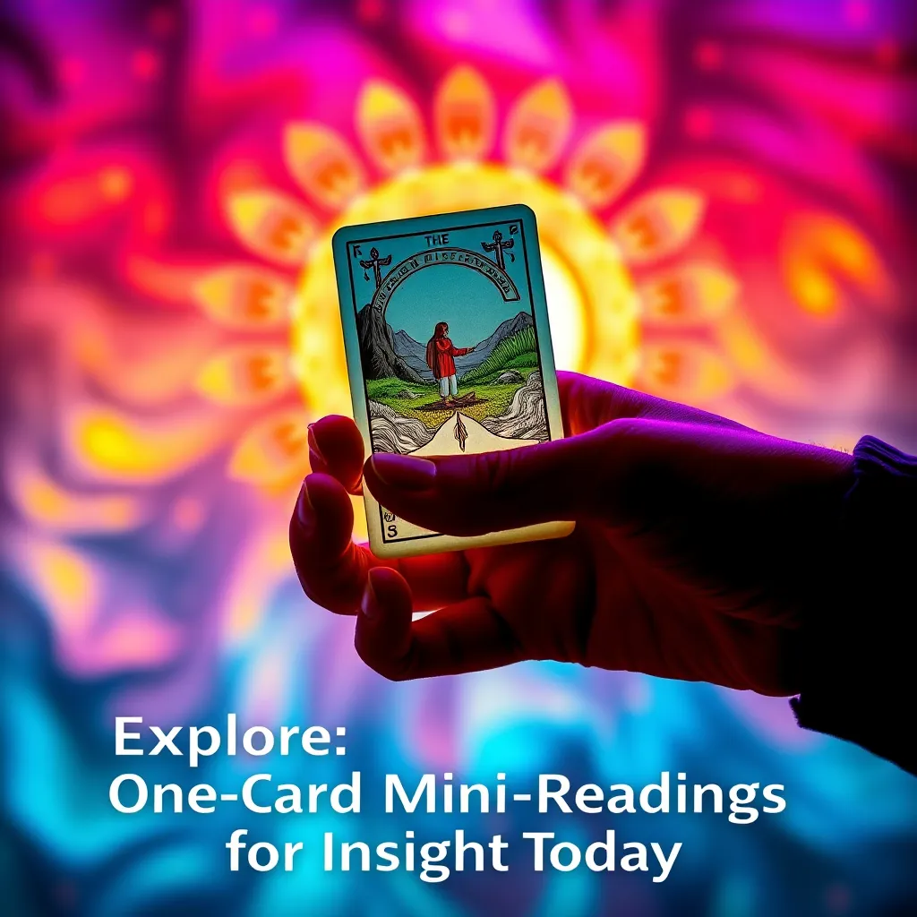 Explore FREE One-Card Mini-Readings for Insight Today : MysteryLores