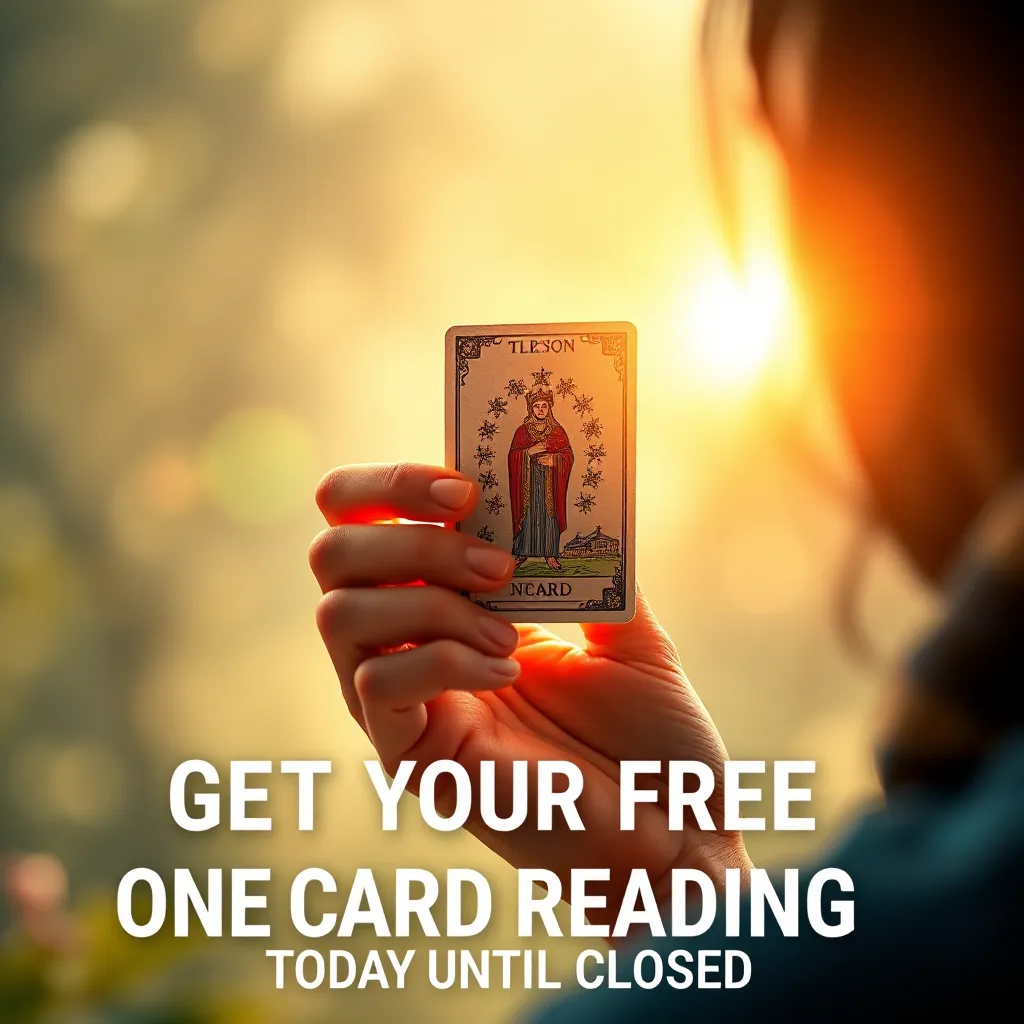 Get Your Free One Card Reading Today Until Closed : MysteryLores
