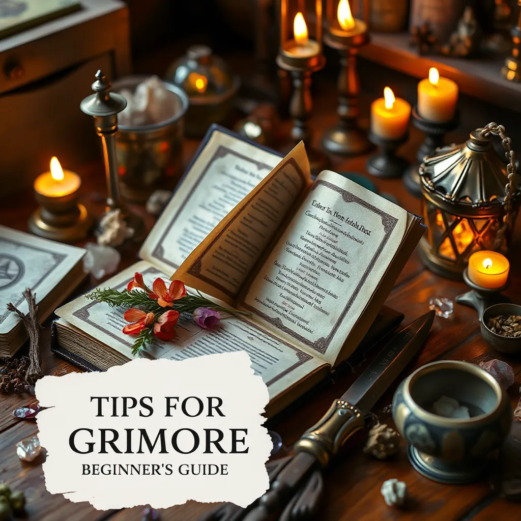 Tips for Crafting Your Own Grimiore: A Beginner's Guide : MysteryLores