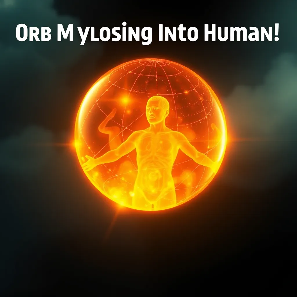 Orb Mysteriously Transforms Into a Human Form! : MysteryLores