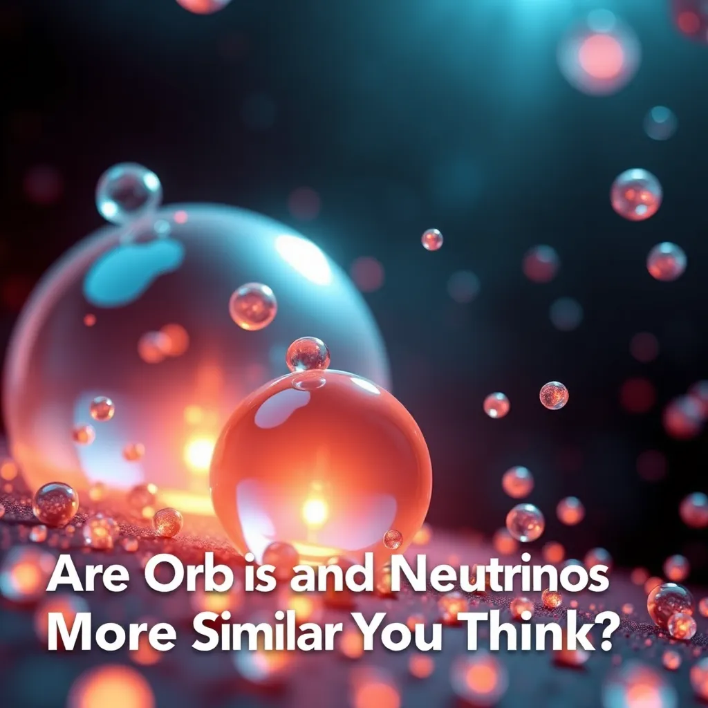 Are Orbs and Neutrinos More Similar Than We Think? : MysteryLores